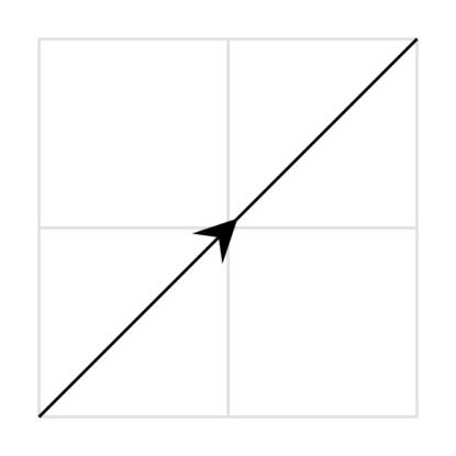 How to draw an arrow in the middle of a line in TikZ? - TikZBlog