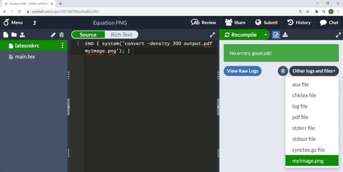 How to Convert a LaTeX PDF to PNG - TikZBlog
