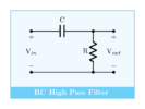 RC High pass filter circuit in TikZ – CircuiTikZ - TikZBlog